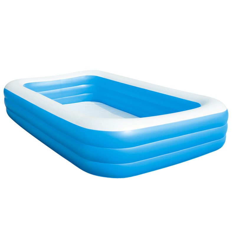 Bestway Swimming Pool 300x201x66cm Steel Frame Above Ground Pools 3300L ...